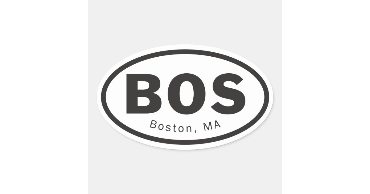 Boston sticker | Zazzle