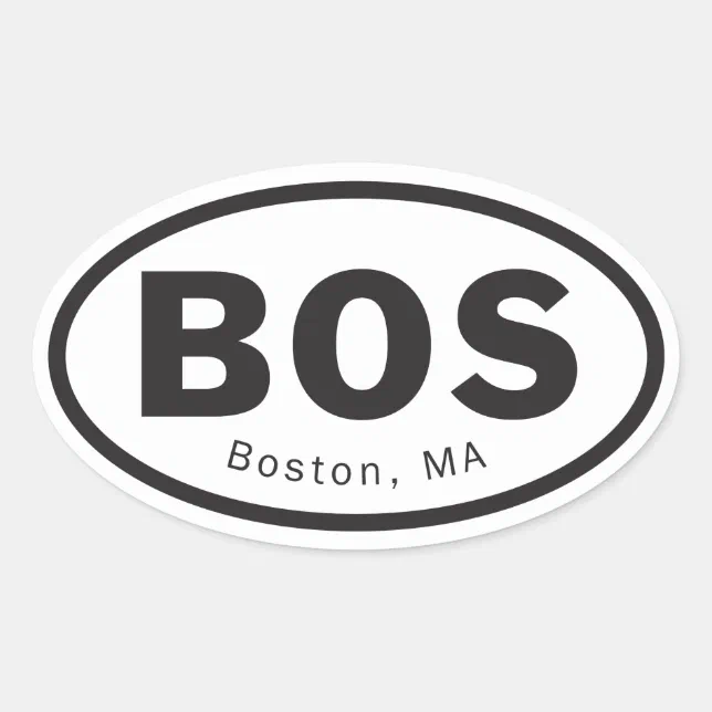 Boston sticker | Zazzle