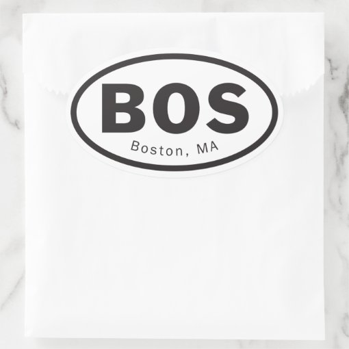 Boston sticker | Zazzle