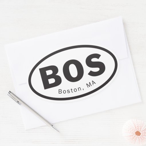 Boston sticker | Zazzle
