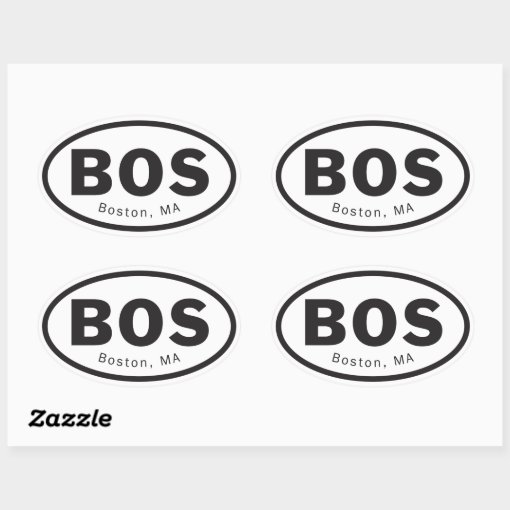 Boston sticker | Zazzle