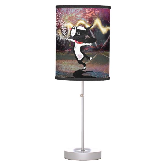 Boston Terrier Mirabelle Sparkle Night Lamp | Zazzle.com
