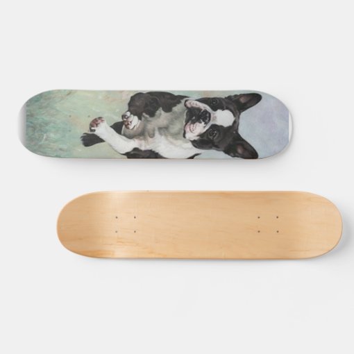 Boston Terrier Skateboard | Zazzle