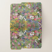Botanical Bloom Nature Wildflower File Folder | Zazzle