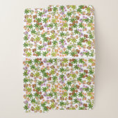 Botanical Garden Flowers File Folders | Zazzle