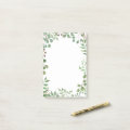 Botanical Greenery | Leaf Foliage Post-it Notes | Zazzle