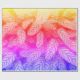Botanical Leaf Pattern Wrapping Paper | Zazzle