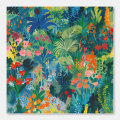 Botanical Rainbow Garden Wallpaper | Zazzle