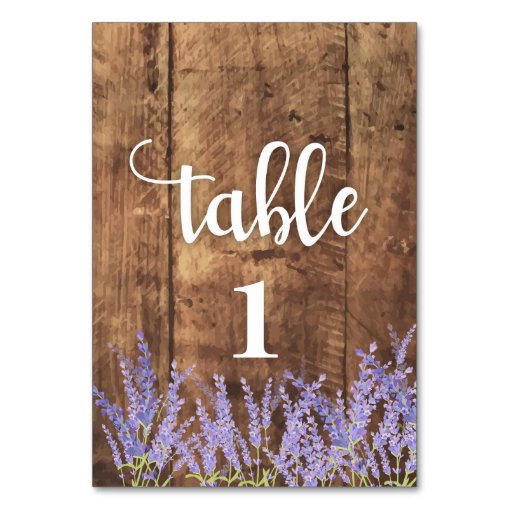 both sided -wood. rustic background table card | Zazzle