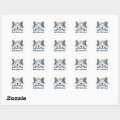 BOTSWANA - flag/emblem/coat of arms/symbol Classic Round Sticker | Zazzle