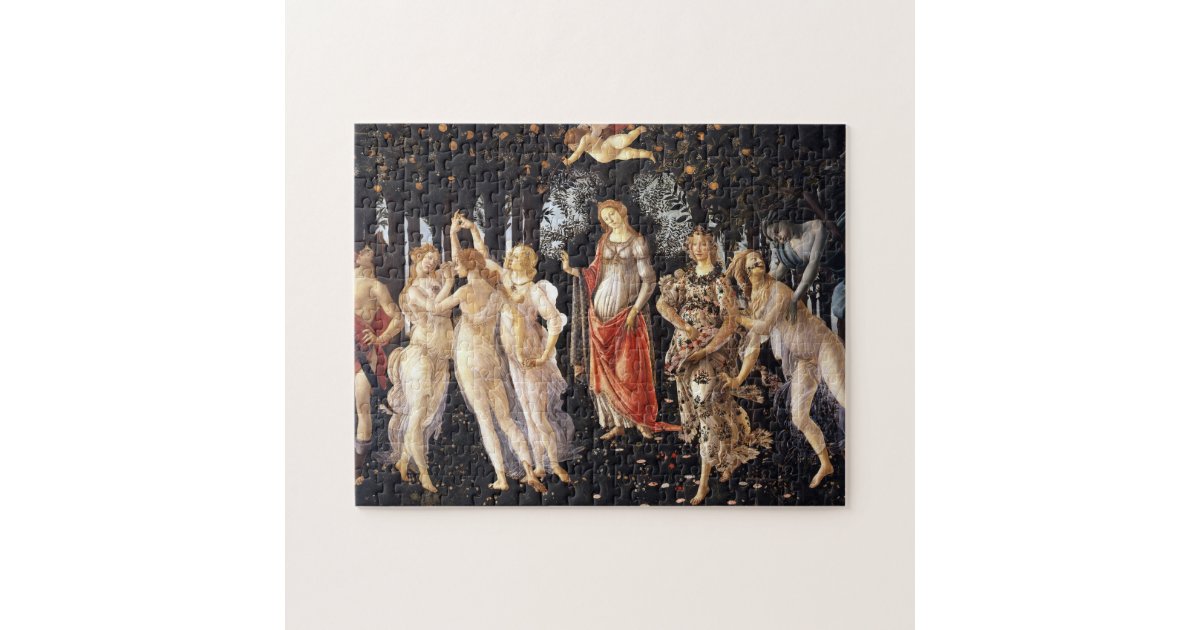 BOTTICELLI -Primavera 1482 Jigsaw Puzzle | Zazzle