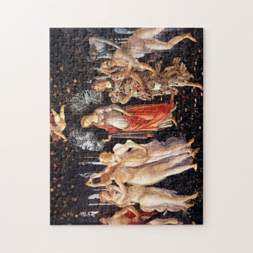 BOTTICELLI -Primavera 1482 Jigsaw Puzzle | Zazzle