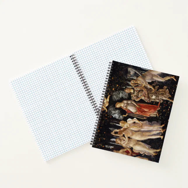 Botticelli's Primavera Spring Italian Renaissance Notebook | Zazzle