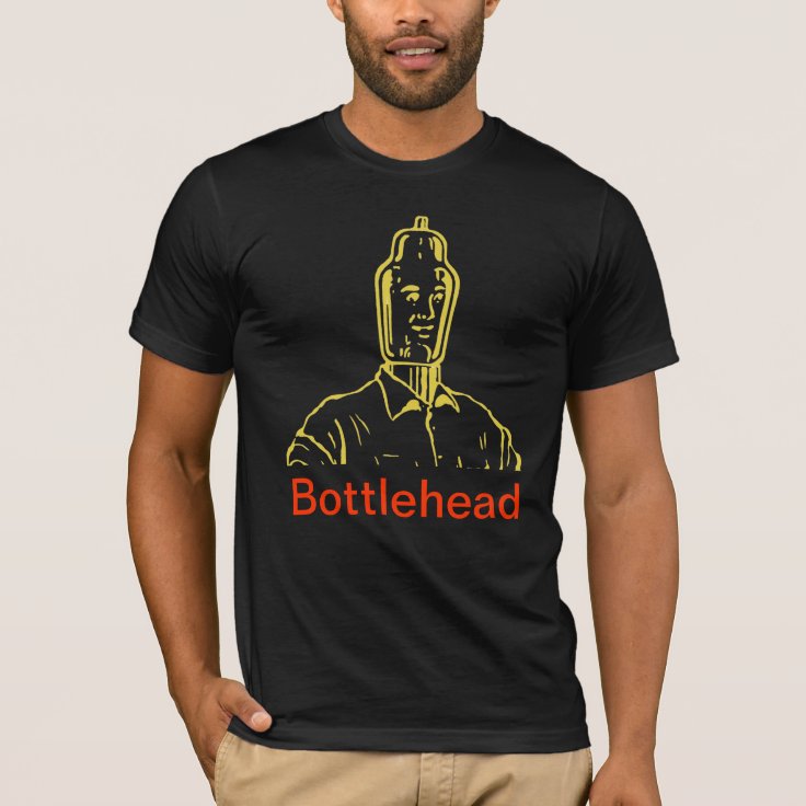 Bottlehead Printed T-shirt | Zazzle