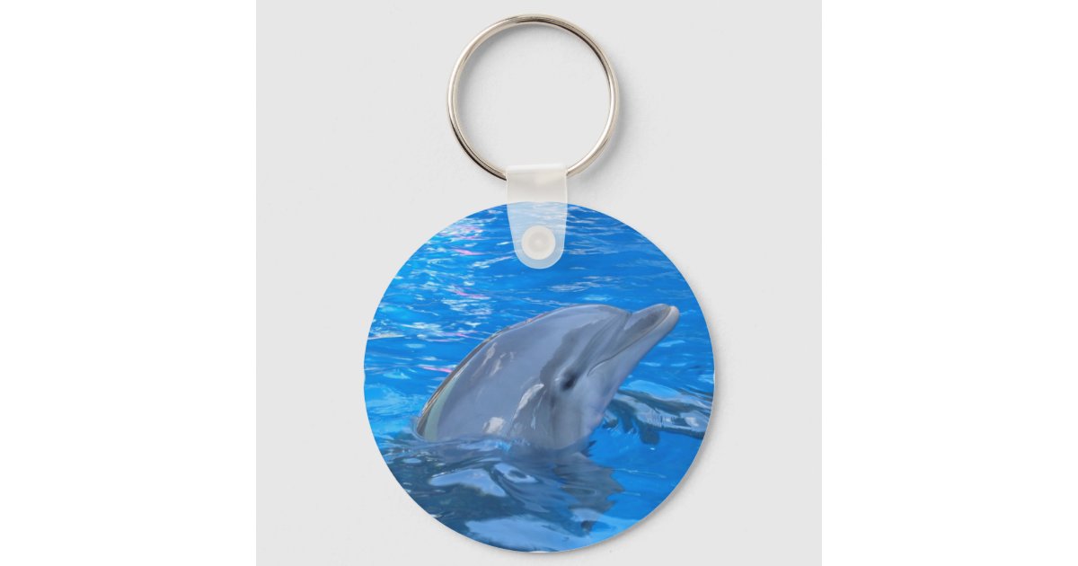 Bottlenose Dolphin Keychain | Zazzle