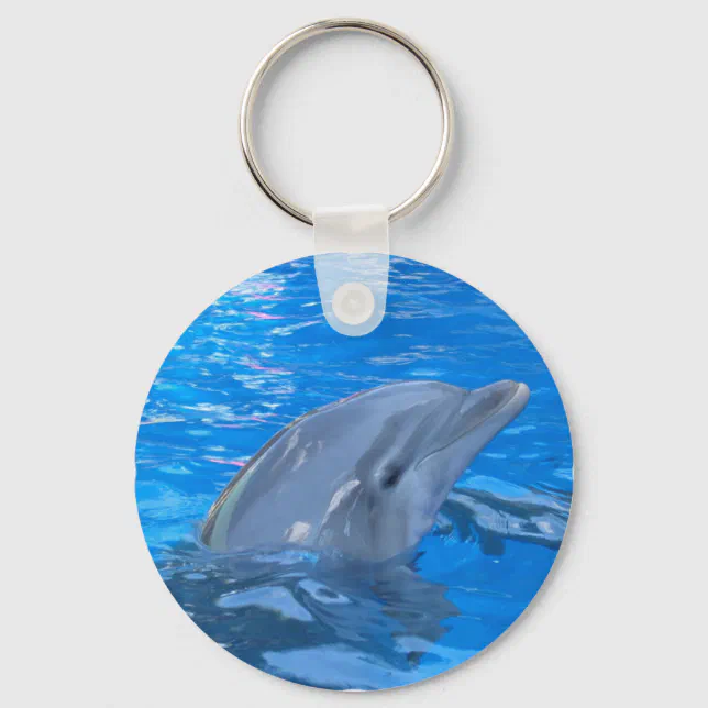Bottlenose Dolphin Keychain | Zazzle