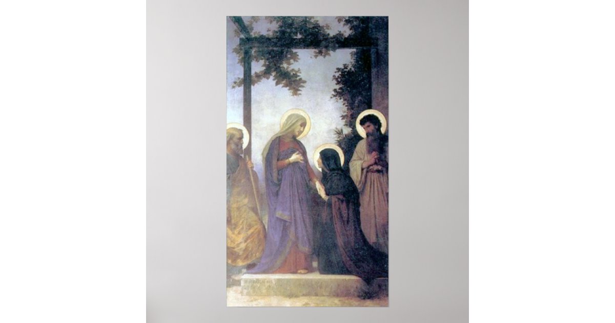 Bouguereau - La Visitation Poster | Zazzle
