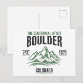 Boulder Postcard | Zazzle