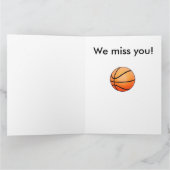 Bounce Back Soon Basketball Card | Zazzle