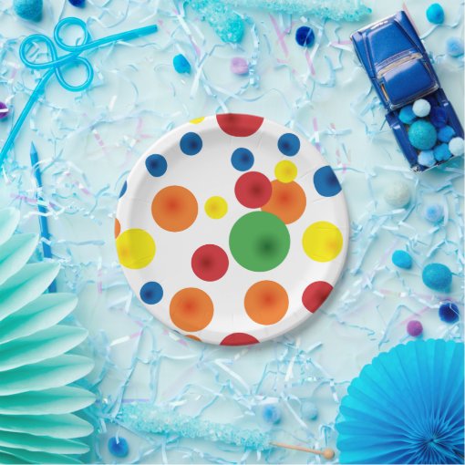 Bouncy Ball Paper Plates | Zazzle
