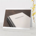 Bound Presentation Booklet Pile Card | Zazzle