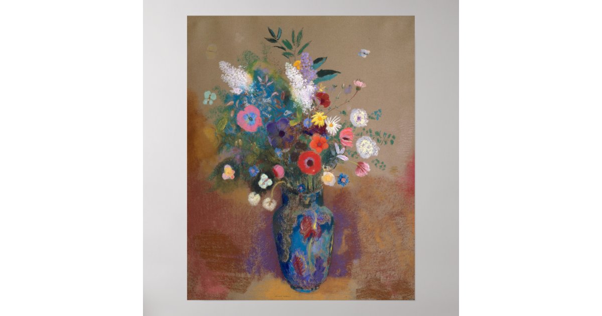 Bouquet of Flowers Poster | Zazzle