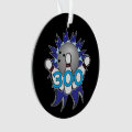 Bowling 300 Score Name and Team Ornament | Zazzle