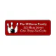 Bowling Address Labels | Zazzle