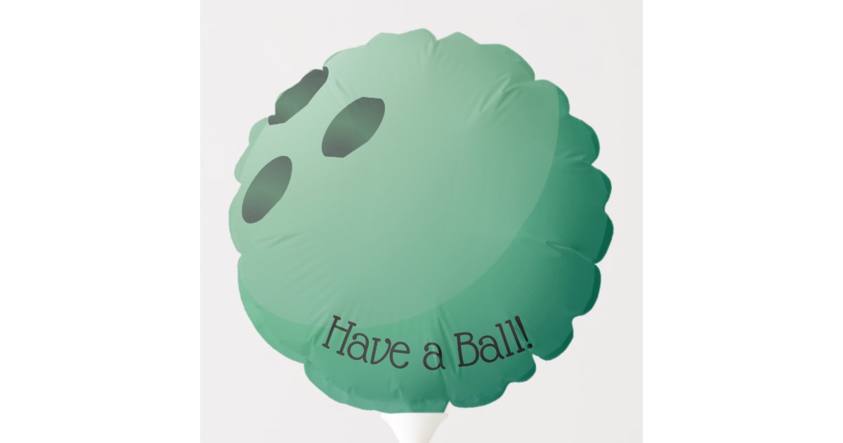 Bowling Ball Design Balloon | Zazzle