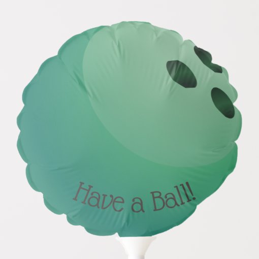 Bowling Ball Design Balloon | Zazzle