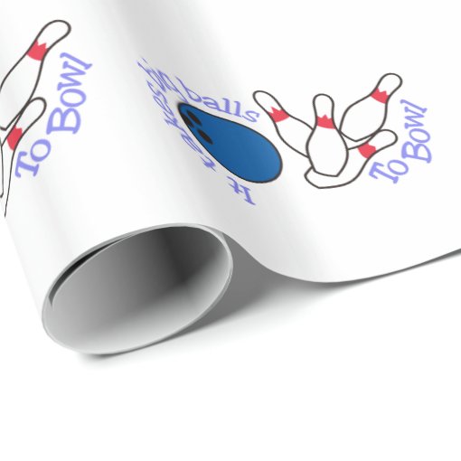 Bowling Big Balls Wrapping Paper | Zazzle