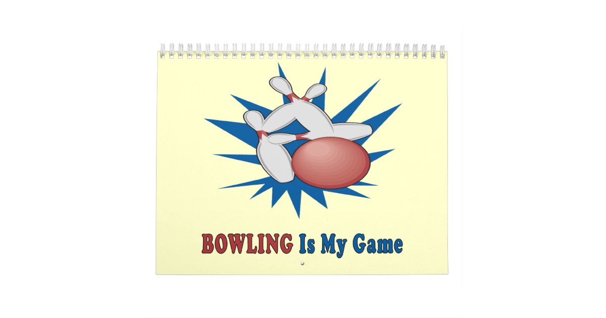 Bowling Calendar | Zazzle