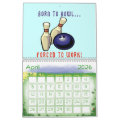 Bowling Calendar | Zazzle