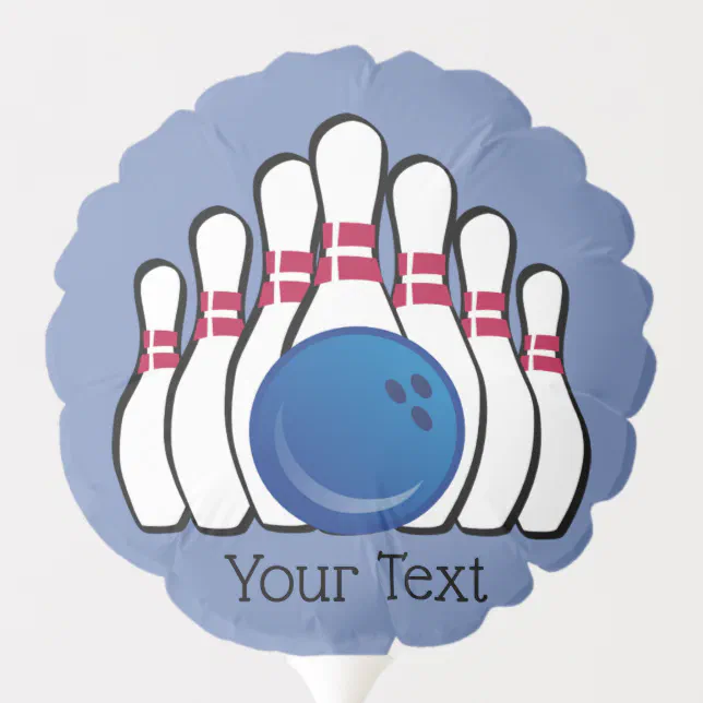 Bowling Design Balloon | Zazzle