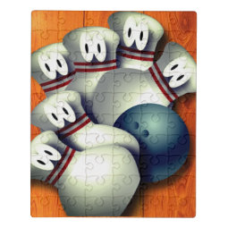 Bowling fun jigsaw puzzle | Zazzle