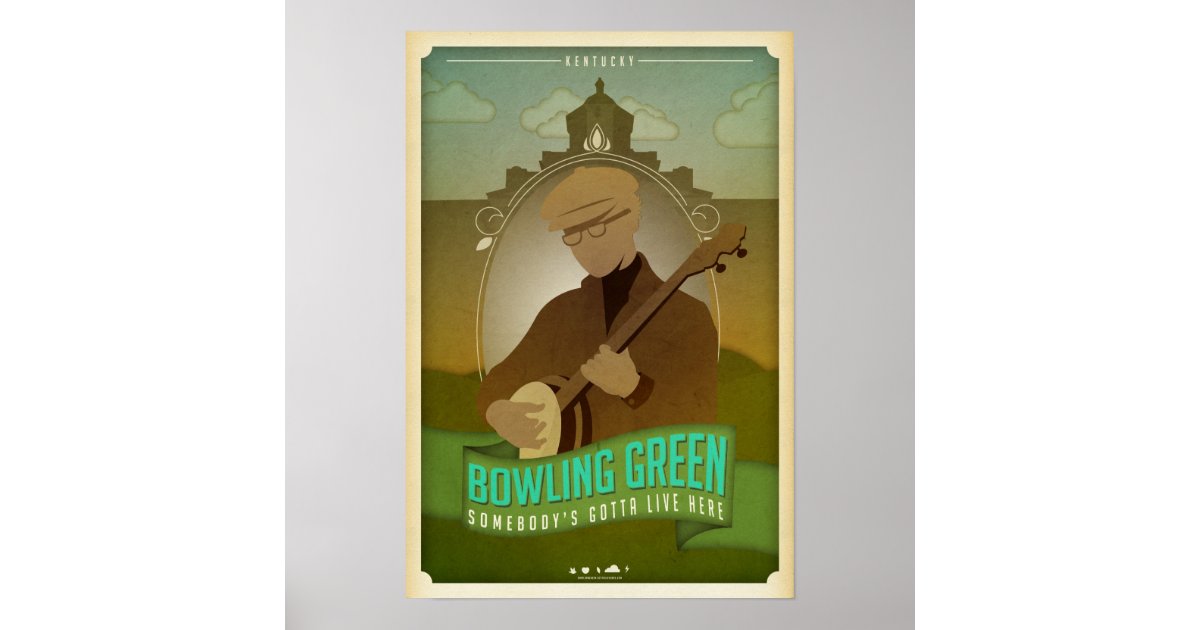 Bowling Green Kentucky Poster | Zazzle