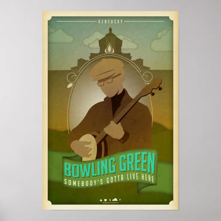 Bowling Green Kentucky Poster | Zazzle