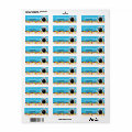 Bowling Party PRINTABLE ADDRESS LABELS | Zazzle