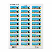 Bowling Party PRINTABLE ADDRESS LABELS | Zazzle