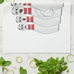 Bowling Pin Crying Towel Cartoon | Zazzle