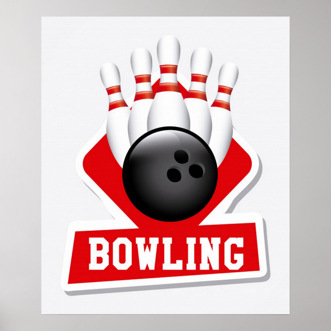 Bowling Poster | Zazzle