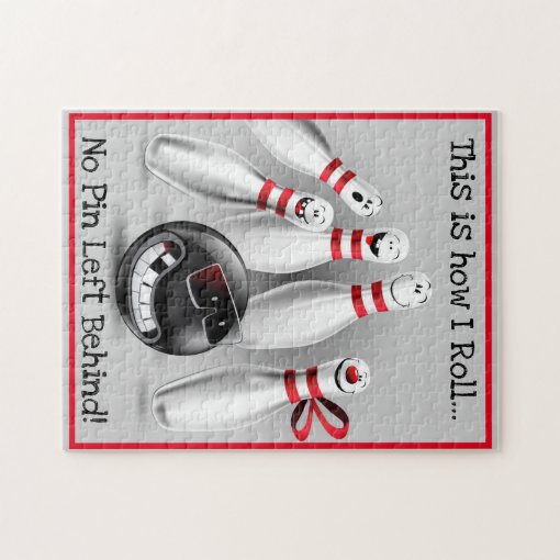 Bowling Puzzle | Zazzle