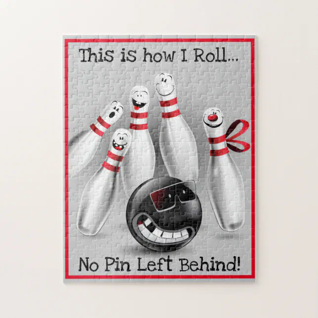 Bowling Puzzle | Zazzle