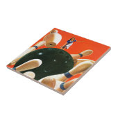Bowling Strike Ceramic Tile | Zazzle
