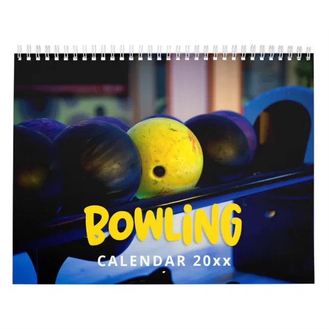 Bowling Wall Calendar | Zazzle