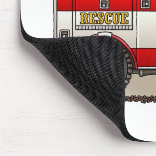 Box Ambulance EMS EMT Emergency Mouse Pad | Zazzle