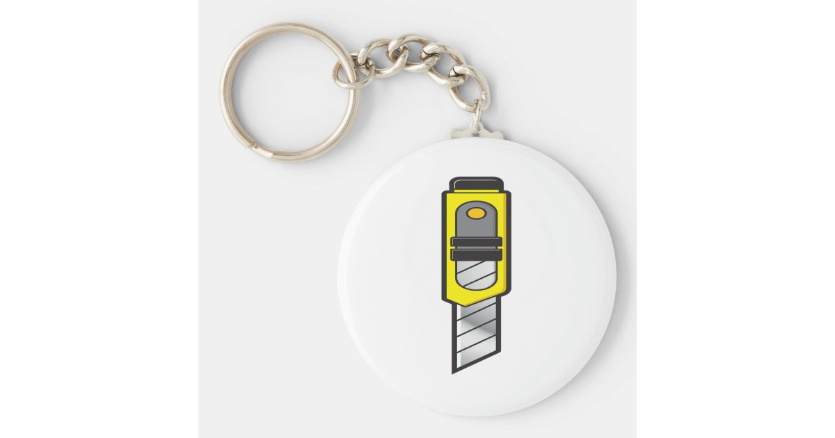Box Cutter Keychain | Zazzle.com