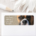 Boxer dog address Labels | Zazzle