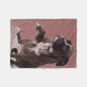 Boxer dog blanket | Zazzle