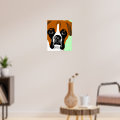 Boxer Dog Posters | Zazzle